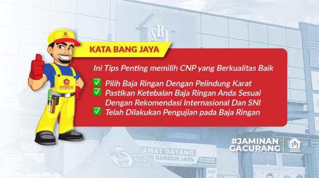 Tips Pakai Rangka Atap CNP Supaya Atap Lebih Awet - ESBEJE - Super ...