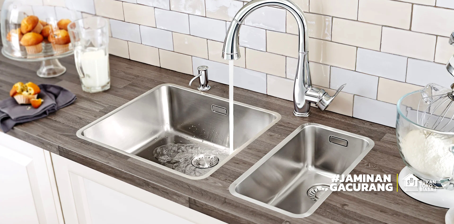 Tempat Cuci Piring yang Nyaman dan Higienis - SBJ
