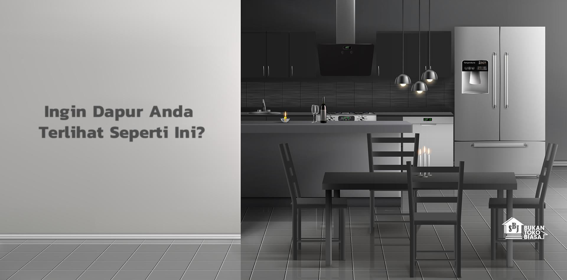 Bagian dalam Kitchen Set yang Membuat Dapur Anda Unik & Cantik - SBJ